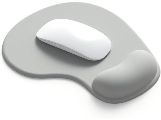 Office Mousepad with Gel Wrist Support - Ergonomic Gaming Desktop Mouse ...