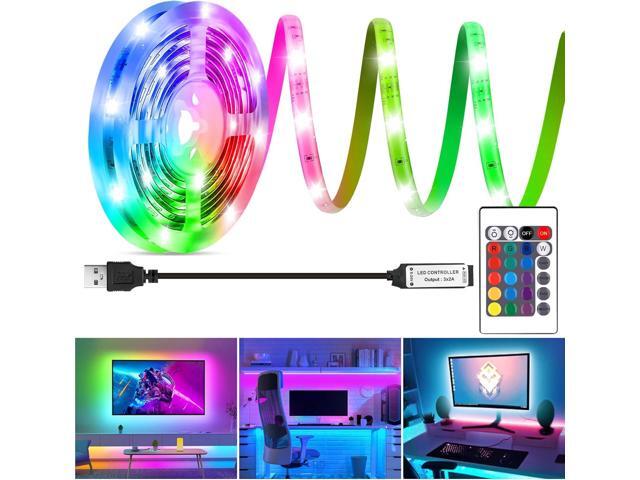 LED Strip Lights 6.56Ft RGB LED Lights Strip for 40-60in TV Backlight ...