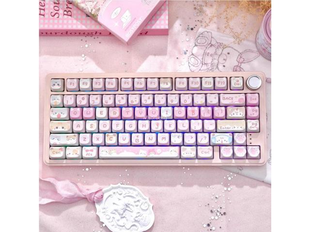 JVFYI Maoben M75 Knob Mechanical Keyboard - Triple Mode RGB Backlit ...