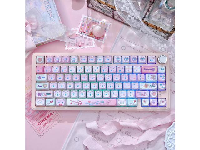 JVFYI Maoben M75 Knob Mechanical Keyboard - Triple Mode RGB Backlit ...
