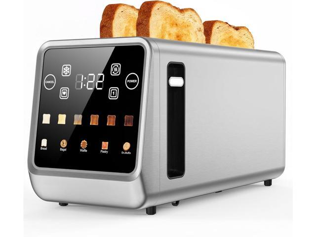 4-Slice Smart Toaster with Touch Screen | 1400W Fast Even Toast ...