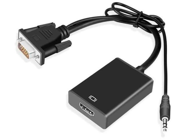 VGA TO HD Converter for Computer Laptop TV Projector VGA Input HDMI ...