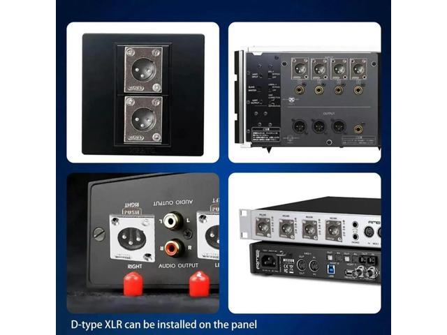 For Premium Stage Box, Patch Panel D XLR Cable(D Type XLR) Pass Through ...