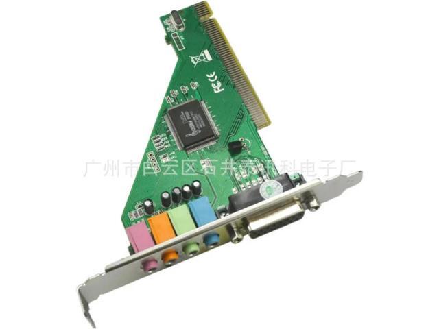 5.1CH PCI Sound Card CMI8738 for PC, Low Profile Bracket + SPDIF Output ...