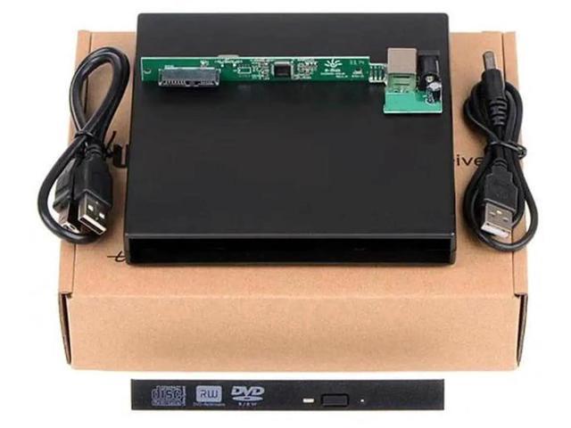 12.7MM Notebook Optical Drive Kit USB2.0 SATA External Optical Drive ...