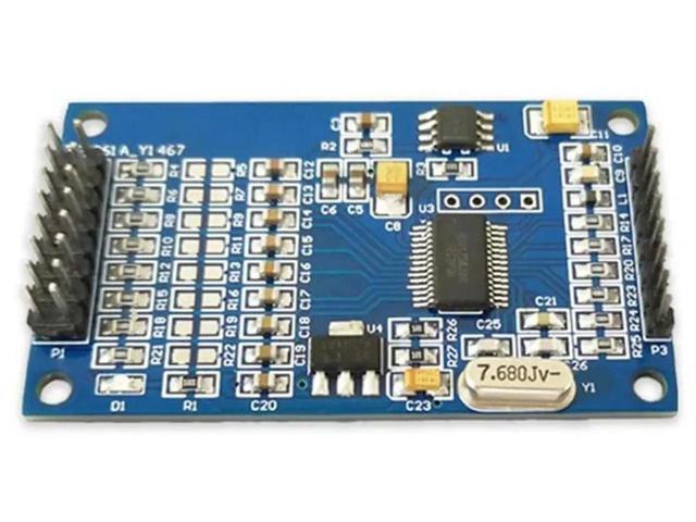 ADS1256 24-Bit 8-Channel Adc Ad Module High-Precision Adc Multifunction ...