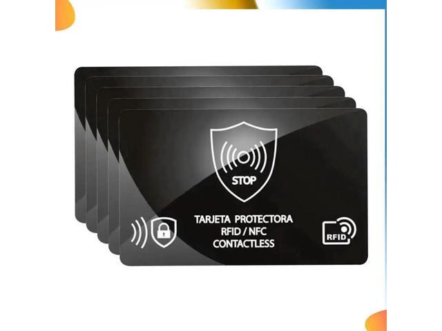 RFID Blocking Card Holder 10Pcs NFC Anti-Theft Shield Case IC Bank Card ...