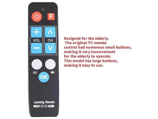 For Old Device Compatible Universal IR Learn Remote Control 9 Big ...