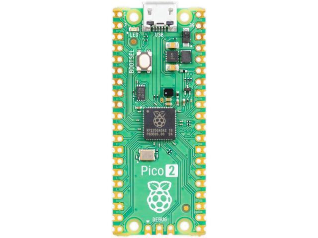Raspberry Pi Pico 2 520 KB on-chip SRAM; 4 MB on-board QSPI flash ...