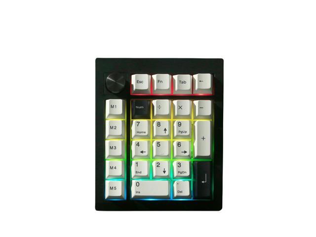 GMK26 Mechanical Numpad,QMK/VIA Macro Keypad BT5.0/2.4ghz/Type C ...