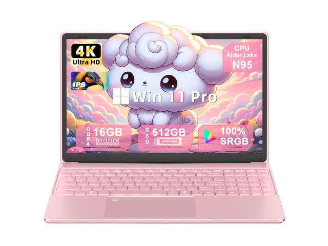 15.6" 4K Laptop, Laptop with Alder Lake N95(Up to 3.4GHz),15.6-inch UHD ...