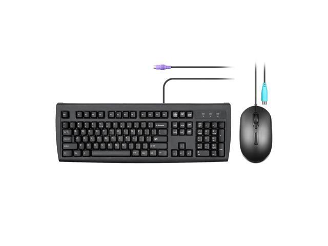 Perixx PERIDUO-107P, Wired Standard PS2 Keyboard and Mouse Combo - Full ...