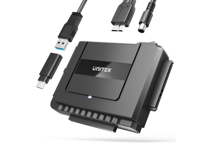 Unitek USB C to SATA IDE Adapter - External Hard Drive Adapter ...