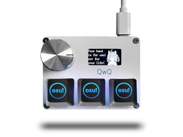 BTXETUEL SayoDevice O3C OSU Keyboard Rapid Trigger Hall Switches ...