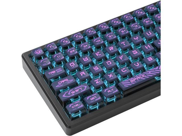 iTastatur Punk Pudding Keycaps,120 Keycap Set keycaps 60 Percent, ASA ...