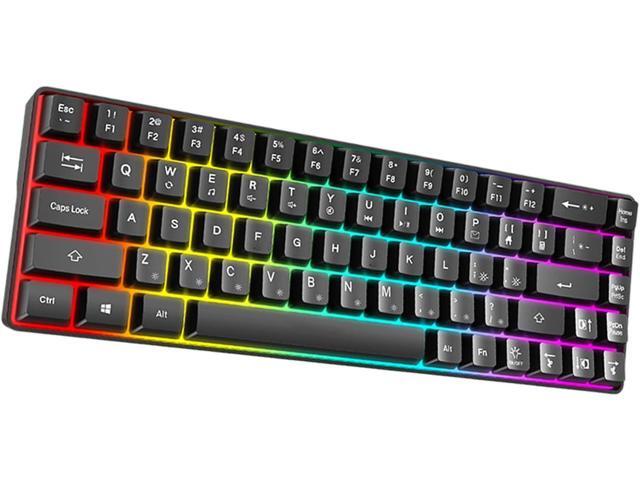 EINCORN Compactly Mechanical Gaming Keyboard 68Key for Typing Gaming ...