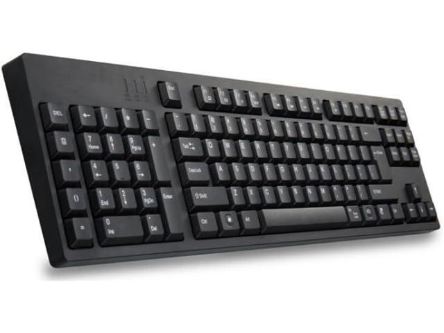 Ergonomic Left Handed Keyboard, USB Wired Keyboard with 2 HUB Expansion ...