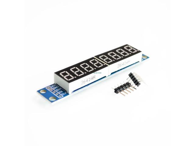 7219 CWG 8-Digit Digital Tube Display Control Module Red Three IO ...