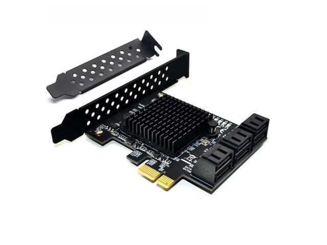 FOR SATA Adapter 6 Port SATA 3.0 to PCIe Expansion Card PCI Express ...