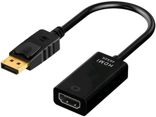 DisplayPort to HDMI 4K, Gold-Plated DP Display Port to HDMI Adapter ...
