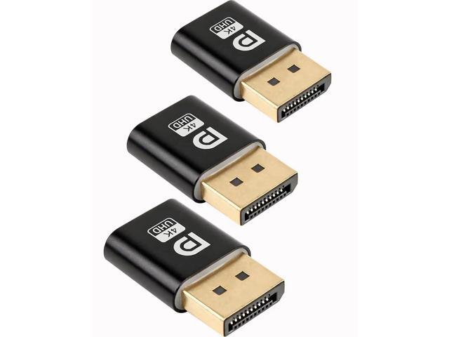 JAENFONG DP - DisplayPort Display Emulator EDID Emulator Plug 2K (fit ...