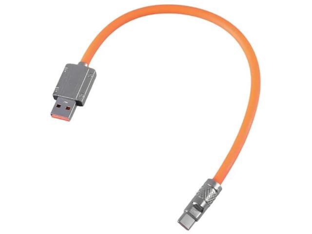 JAENFONG 30CM 66W Short Type C to USB Cable Fast Charging For Phone ...
