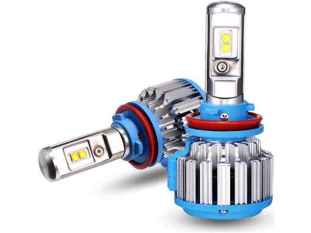 H11/H8/H9 LED Headlight Bulbs Car Light Conversion Kit Convex LED Chips ...