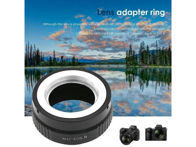 M42 42mm Lens to EOS R RF Camera Body Converter M42-EOSR Lens Mount ...
