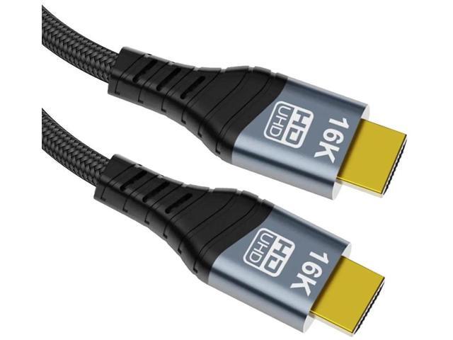 JAENFONG 16K 8K UHD HDMI Type-A Male to HDMI 2.2 Male HDTV Cable for ...