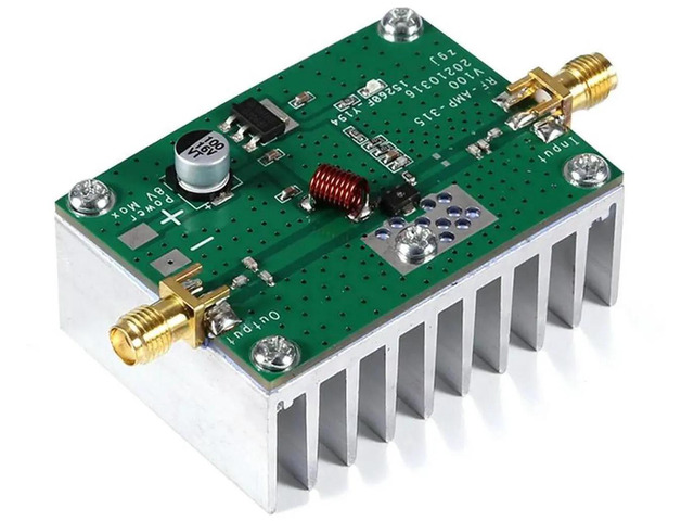 315Mhz 8W UHF RF Power Amplifier High Frequency Amplifiers Board RF ...