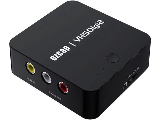 JAENFONG AV Recorder Audio Video Capture Box Converter Old VHS VCR DVD ...