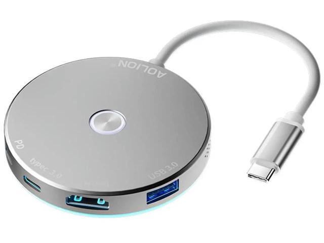 USB 3.0 Hub Adapter PD Charging Portable Docking Station Video Capture ...