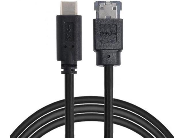 JAENFONG USB-C Type-C to Power Over eSATA DC5V Adapter USB3.0 to HDD ...
