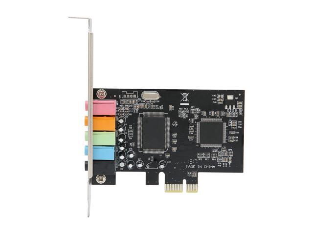 ASHATA PCIe Sound Card, 5.1 Internal Sound Card for PC 7 /Vista/XP 32/ ...