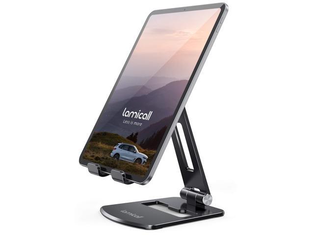 Lamicall Adjustable Tablet Stand Holder - Foldable Phone Dock ...