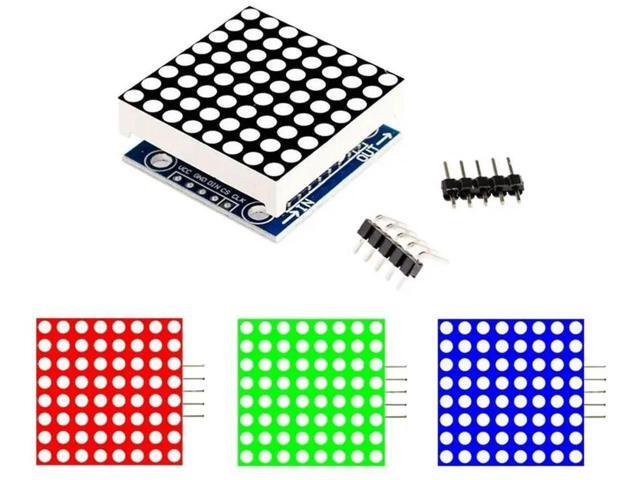 7219 dot matrix module microcontroller module DIY KIT MCU LED Display Control Module Kit ...