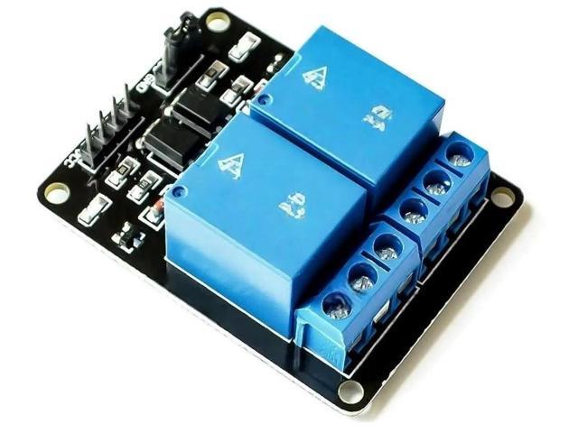 With optocoupler 2 channel 2-channel relay modules relay control panel ...