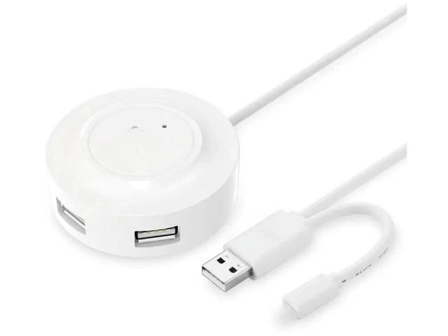 FOR 4 Ports USB 2.0 HUB with Micro USB2.0 OTG USB Splitter Adapter with ...