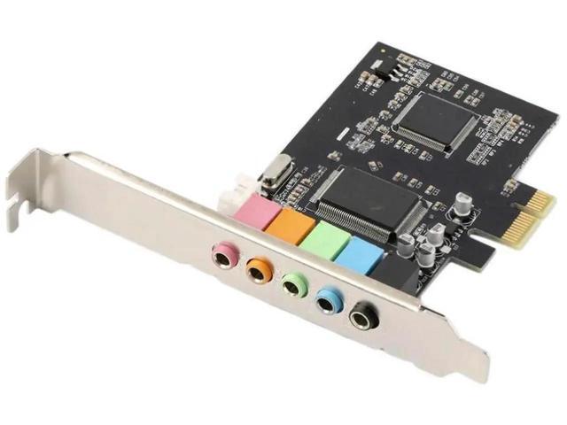 FOR PCI Express x1 PCI-E 5.1ch CMI8738 Chipset Audio Digital Sound Card ...