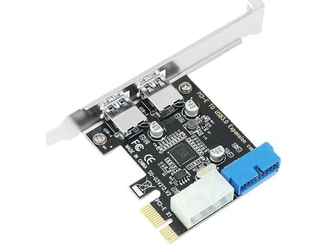 USB3 PCI Express Adapter PCI E To USB 3.0 20pin Converter Controller ...