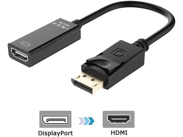DP Displayport to HDMI Adapter 4K x 2K, Display Port to HDMI Male to ...