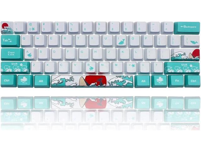 Keycap 60 Percent for GK61 RK61 Anne Pro, 104/87/61 Custom Fullsize Key ...