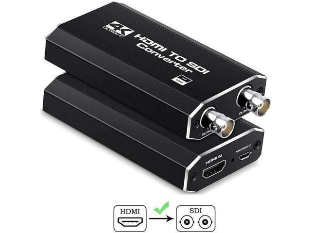4K HDMI to 3G-SDI Mini Converter, Convenient for Users with The Full ...