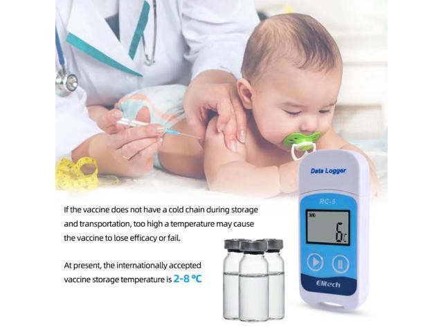 ELitech RC-5 High-Precision Digital USB Temperature Data Logger for ...