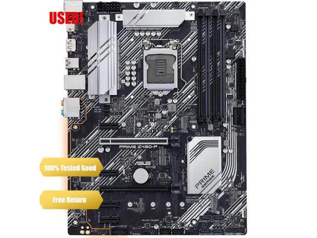 Z490-P LGA 1200 (For ® 10th Gen) ATX Motherboard (Dual M.2, DDR4 4600 ...