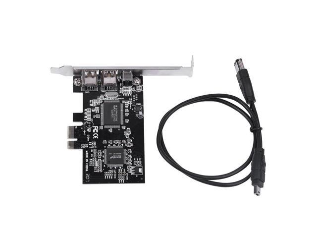 2.5Gbps PCI E PCI Express FireWire 1394a IEEE 1394 Controller Card with ...