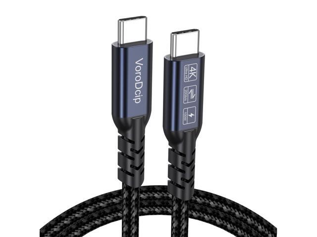 VoroDcip USB C Monitor Cable 3FT, 4K@60Hz Display Video, USB C 3.2 Gen ...