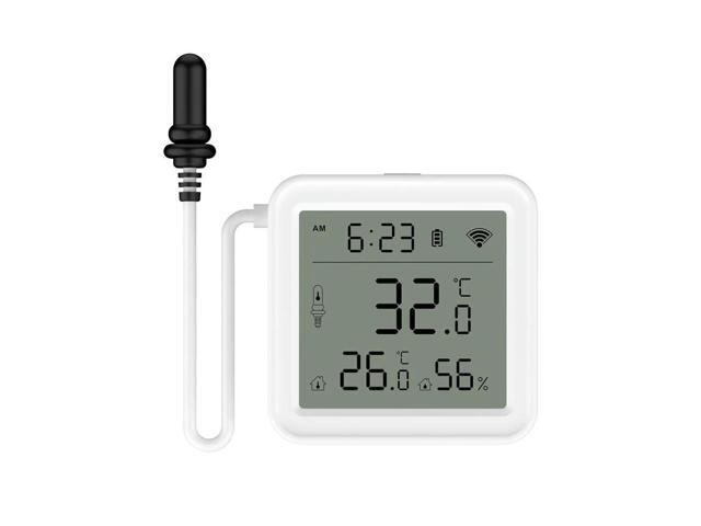 Temperature Humidity Sensor with External Probe Home Hygrometer APP ...