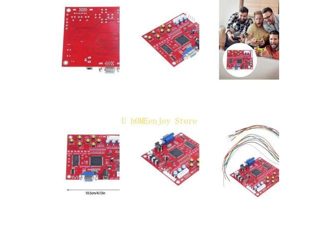 RGBS/CGA to VGA Converter Game CGA to VGA Converter Gaming Accessories ...