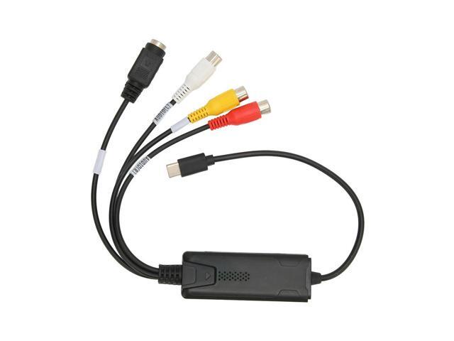 Type C Sound Video Capture Card RCA to USB Converter Adapter for Vista ...